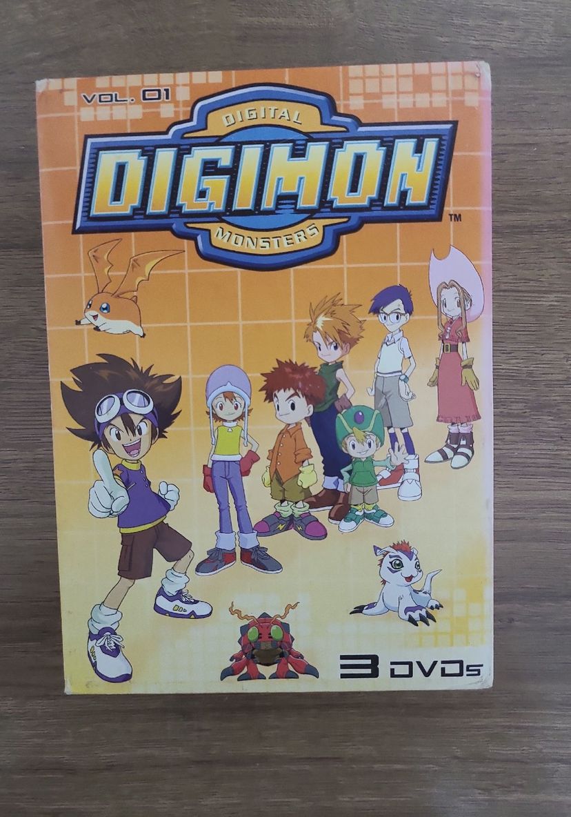 Box Dvd Digimon | Filme e Série Dvd Usado 87284985 | enjoei