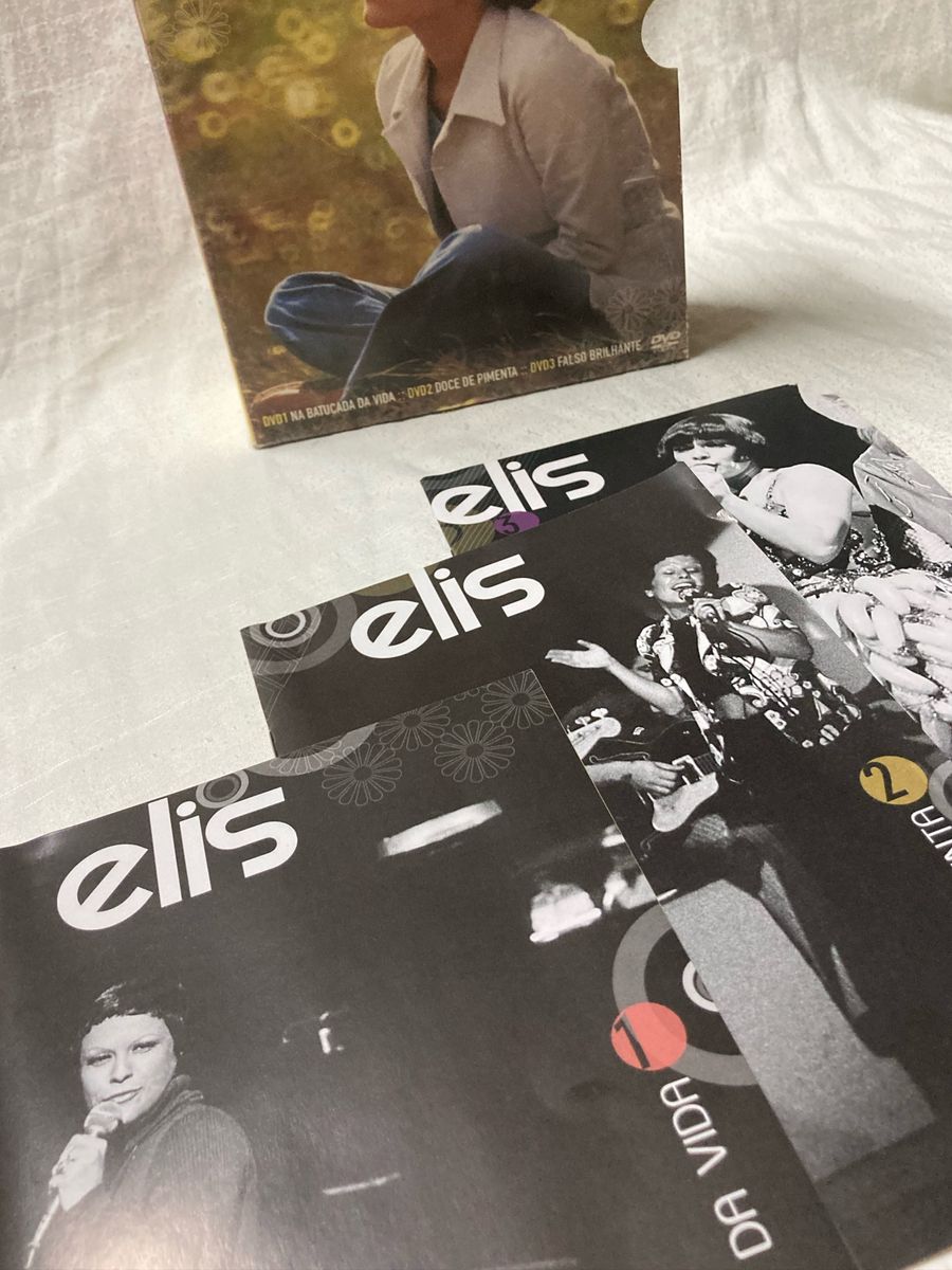 Box Dvd Elis Regina | Item de Música Dvd Band Music Usado 53698775 | enjoei