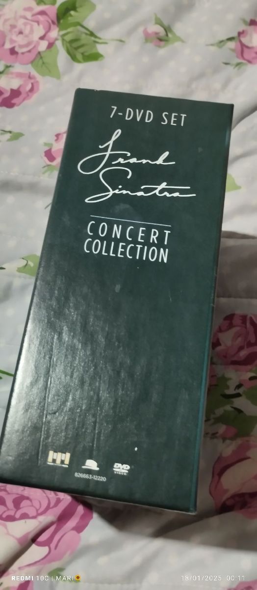 Box Dvd Frank Sinatra Concert Collection | Item de Música Frank Sinatra ...
