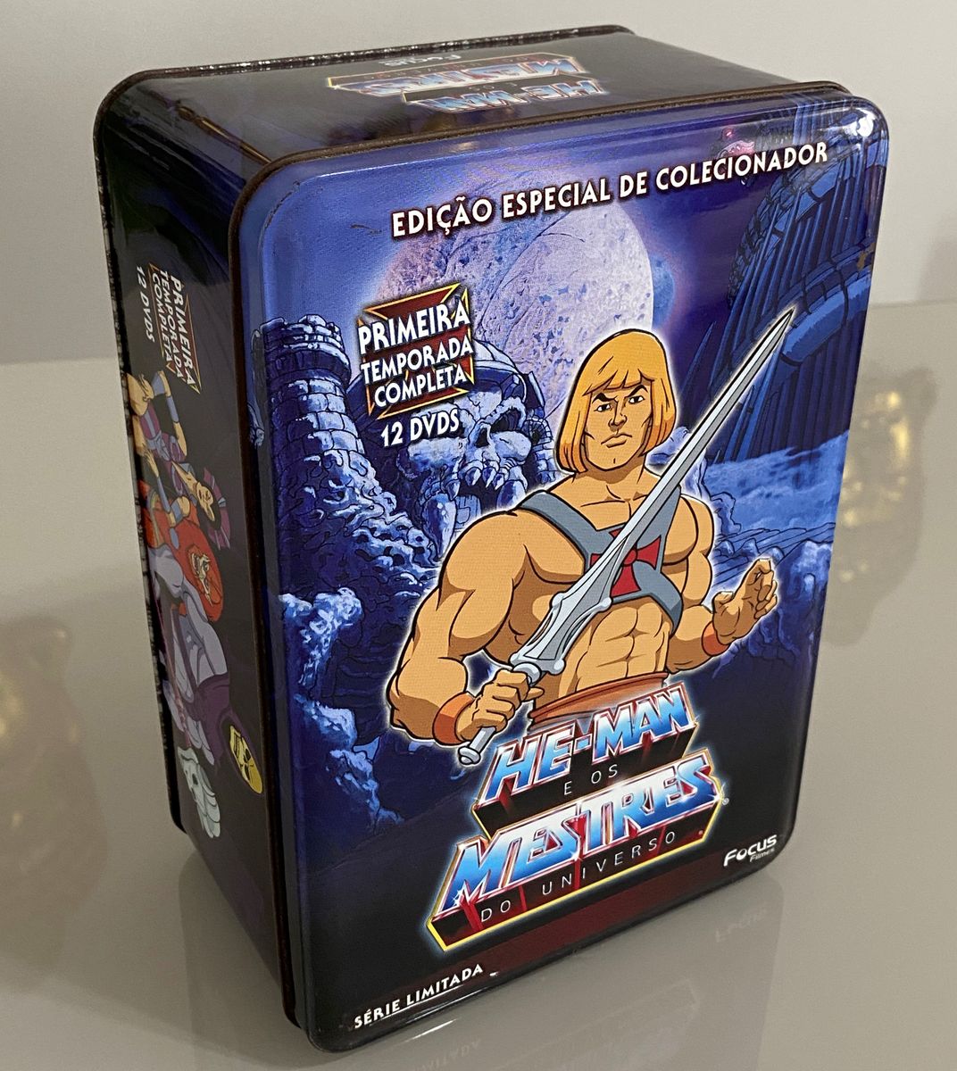Box Dvd He Man Ed. Especial Colecionador Série Limitada Lata | Filme e ...