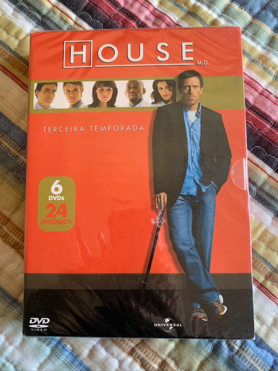 Box Dvd - House - 3a Temporada (original) | Filme e Série Universal ...