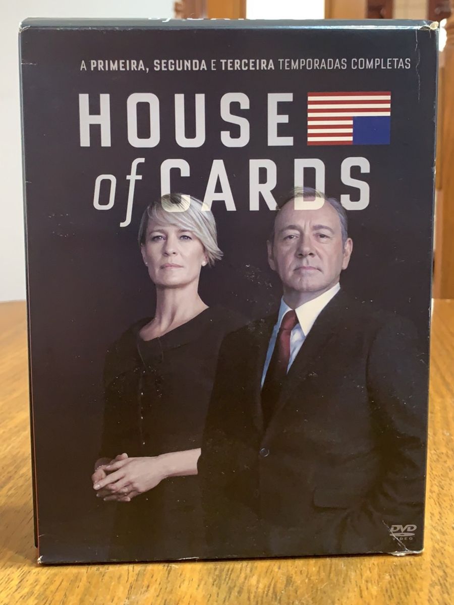 Box Dvd House Of Cards Temporadas 1 a 3 | Filme e Série House Of Cards ...