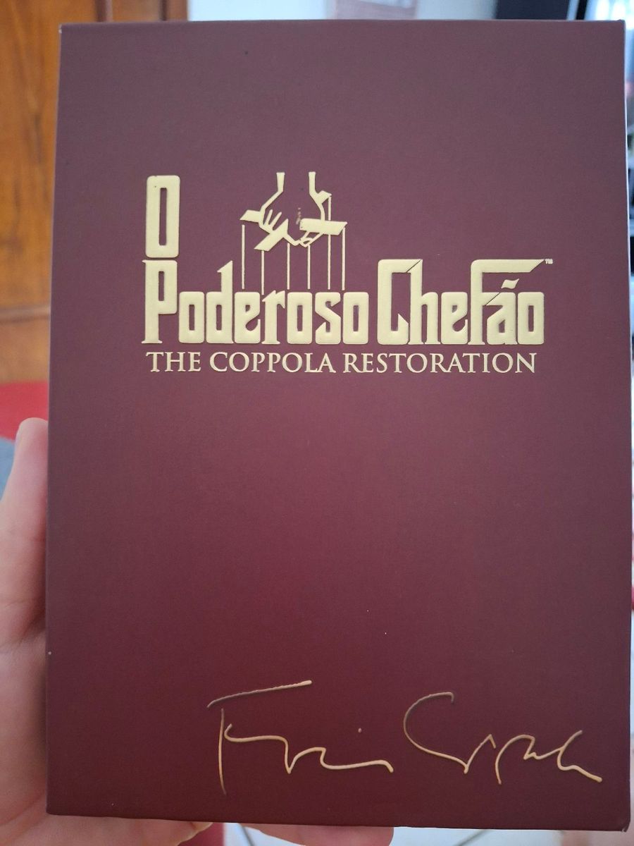 Box Dvd Poderoso Chefao | Item de Música Dvd Usado 116172646 | enjoei