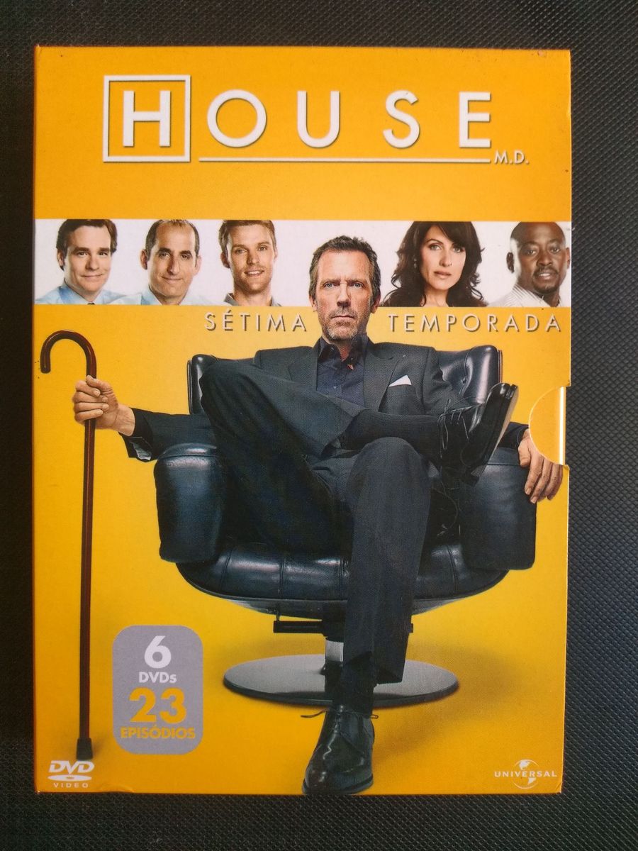 Box Dvd's Série House - Temporada 7 Comoleta | Item de Música Universal ...