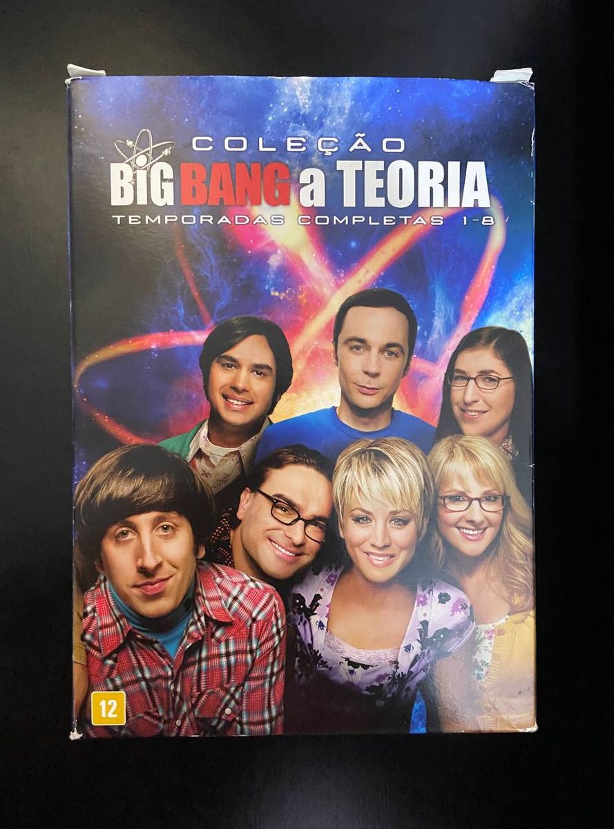 Box Dvd The Big Bang Theory com As 8 Primeiras Temporadas | Item Info ...