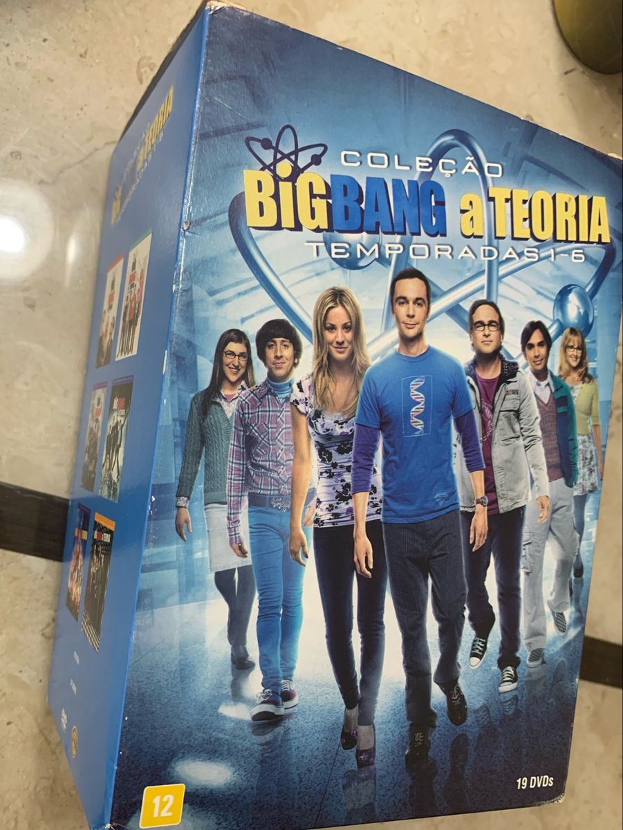 Box Dvd The Big Bang Theory | Filme e Série Dvd Usado 80259146 | enjoei
