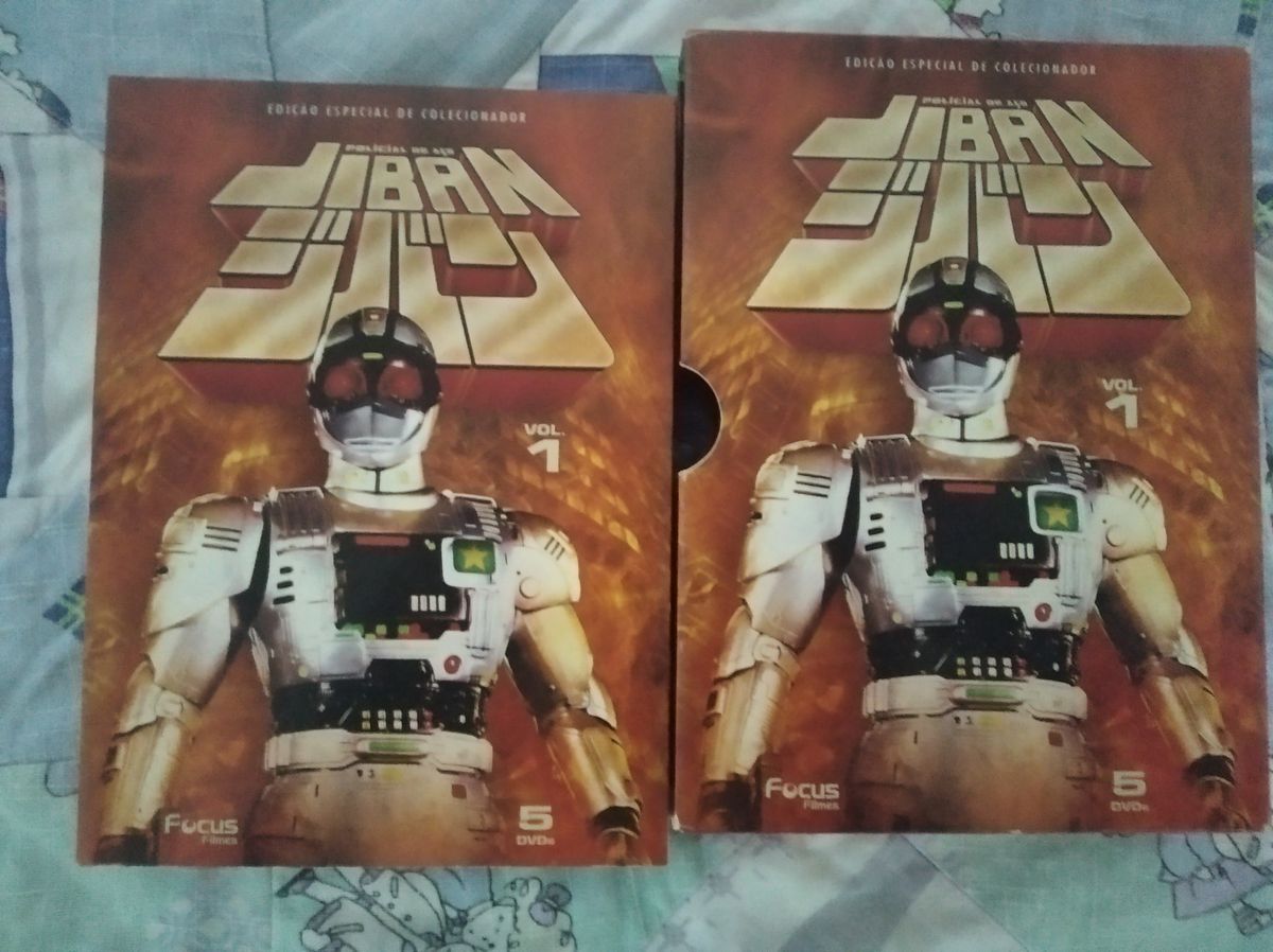 Box Dvd Tokusatsu Jiban - Vol 1 (5 Dvds) -original | Filme e Série ...