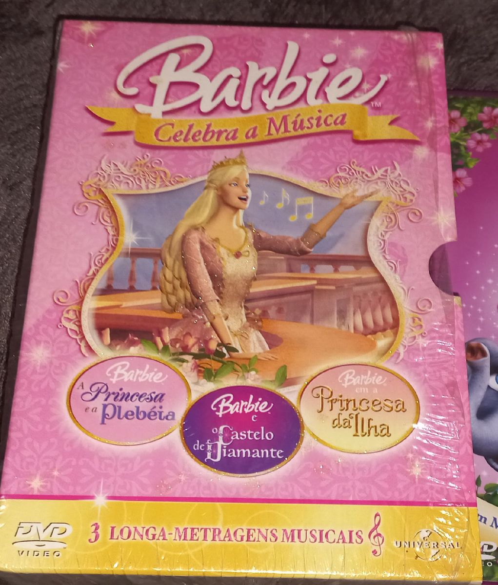 Box Dvds Barbie Celebra a Música | Filme e Série Barbie Usado 59439806 ...