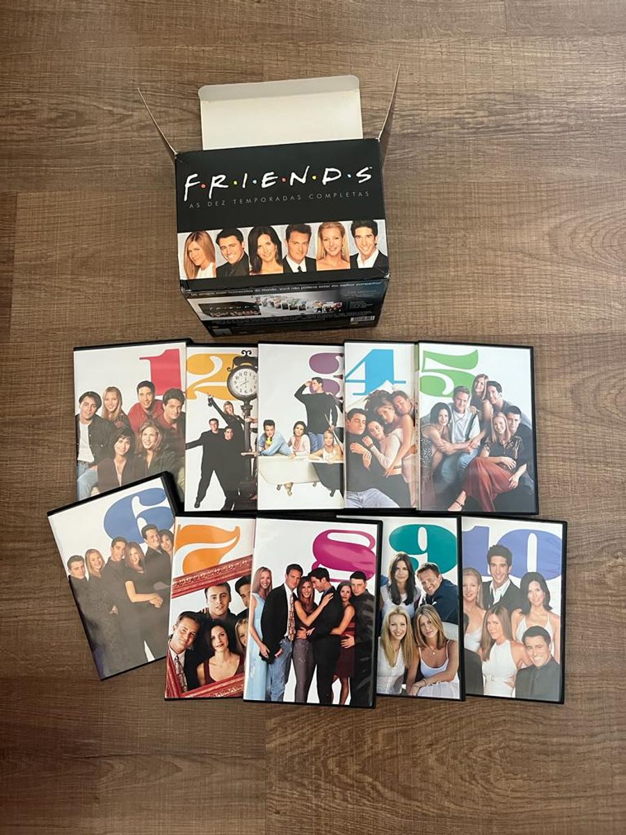 Box Dvds Friends 10 Temporadas | Filme e Série Usado 86797825 | enjoei
