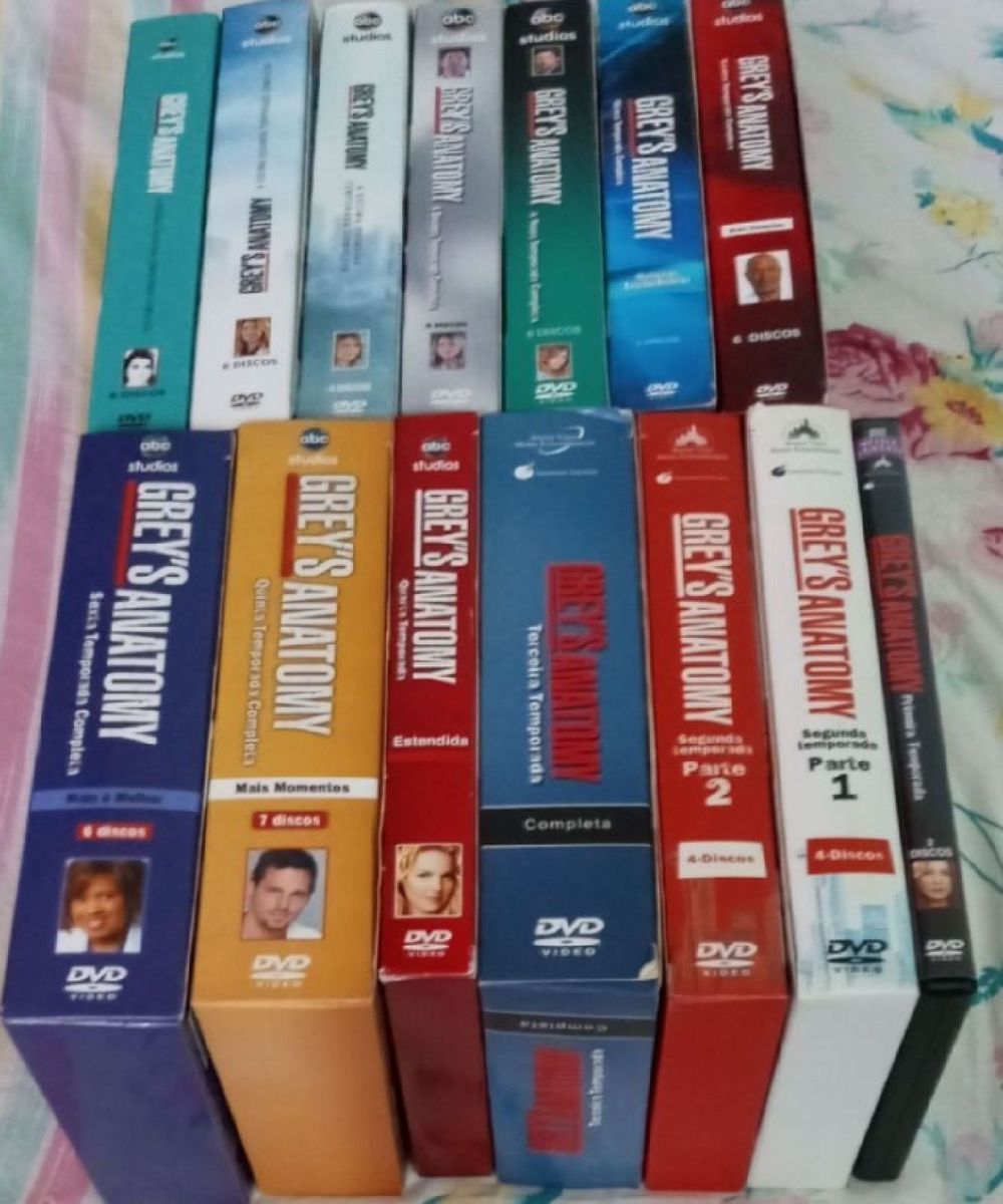 Box Dvds Grey Anatomy | Filme e Série Grey's Anatomy Usado 77539023 | enjoei