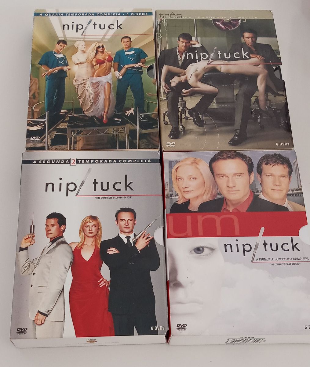 Box Dvds Nip Tuck | Filme e Série Dvd Usado 76754994 | enjoei