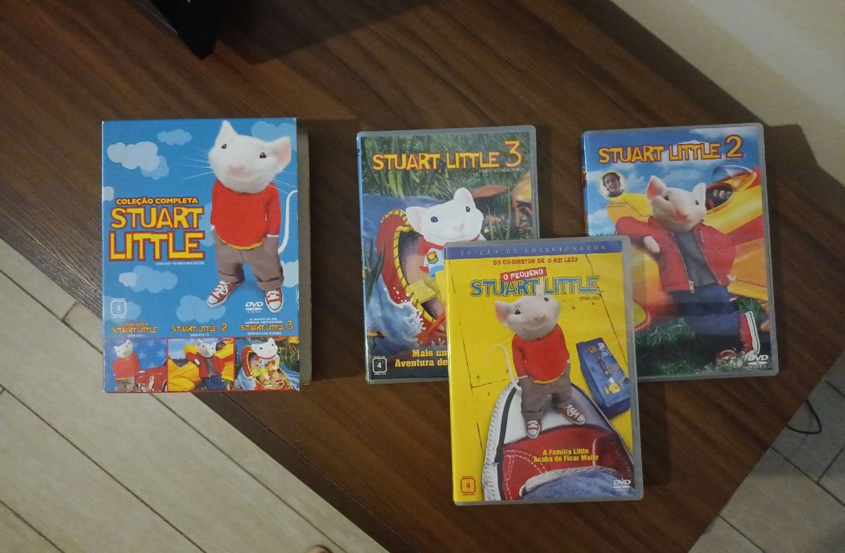 Box Dvds Stuart Little 1, 2 e 3 | Item de Música Sony Usado 108012642 ...
