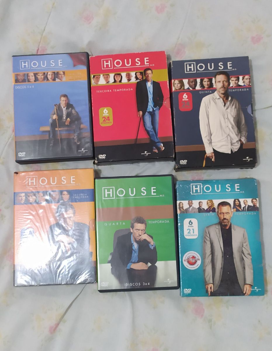 Box Dvds Todas As Temporadas de House | Filme e Série Usado 66858100 ...