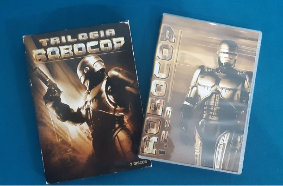 Box Dvds Trilogia Robocop Anos 80 | Filme e Série Usado 56152211 | enjoei