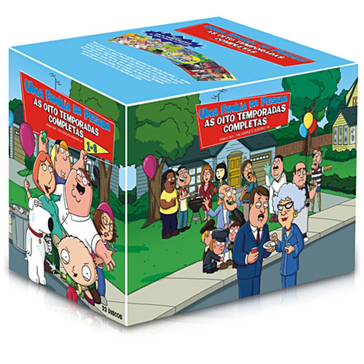 Box Family Guy - 8 Temporadas | Filme e Série Fox Novo 2633040 | enjoei