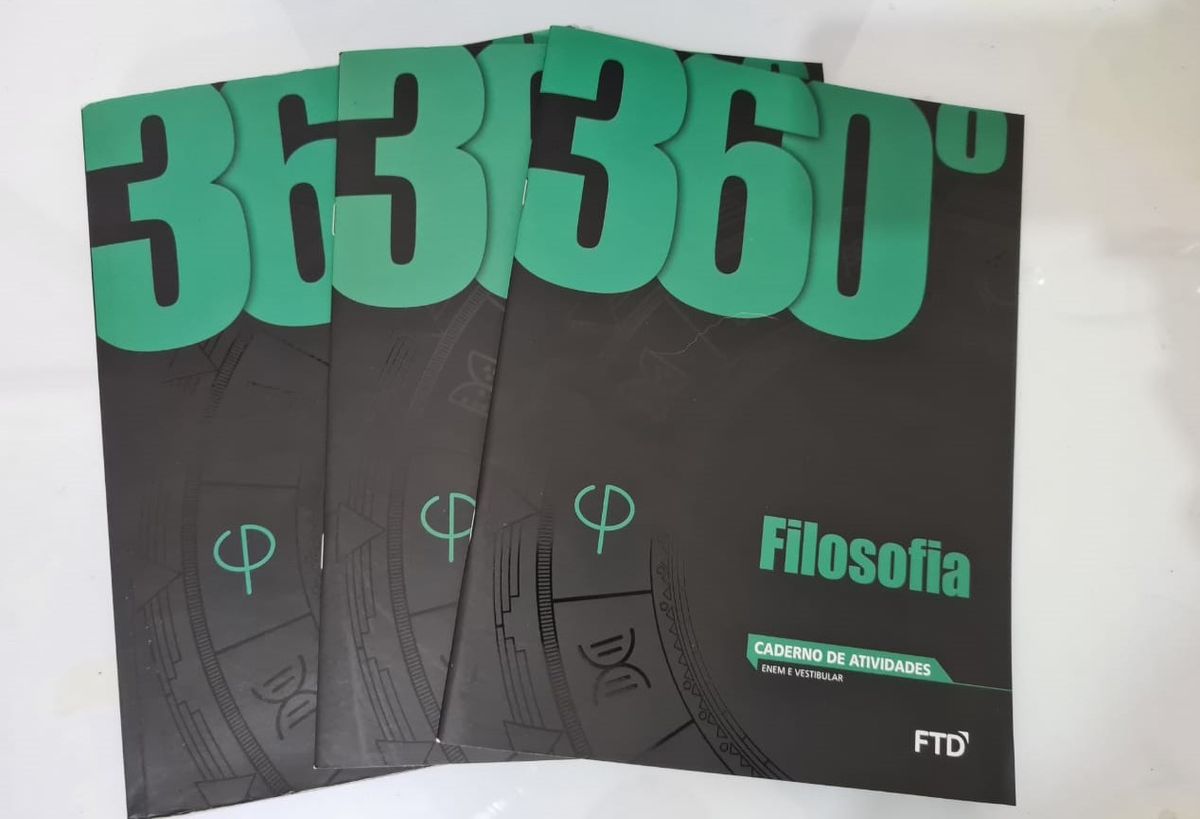Box Ftd 360° Filosofia | Item de Papelaria Ftd Usado 61932013 | enjoei
