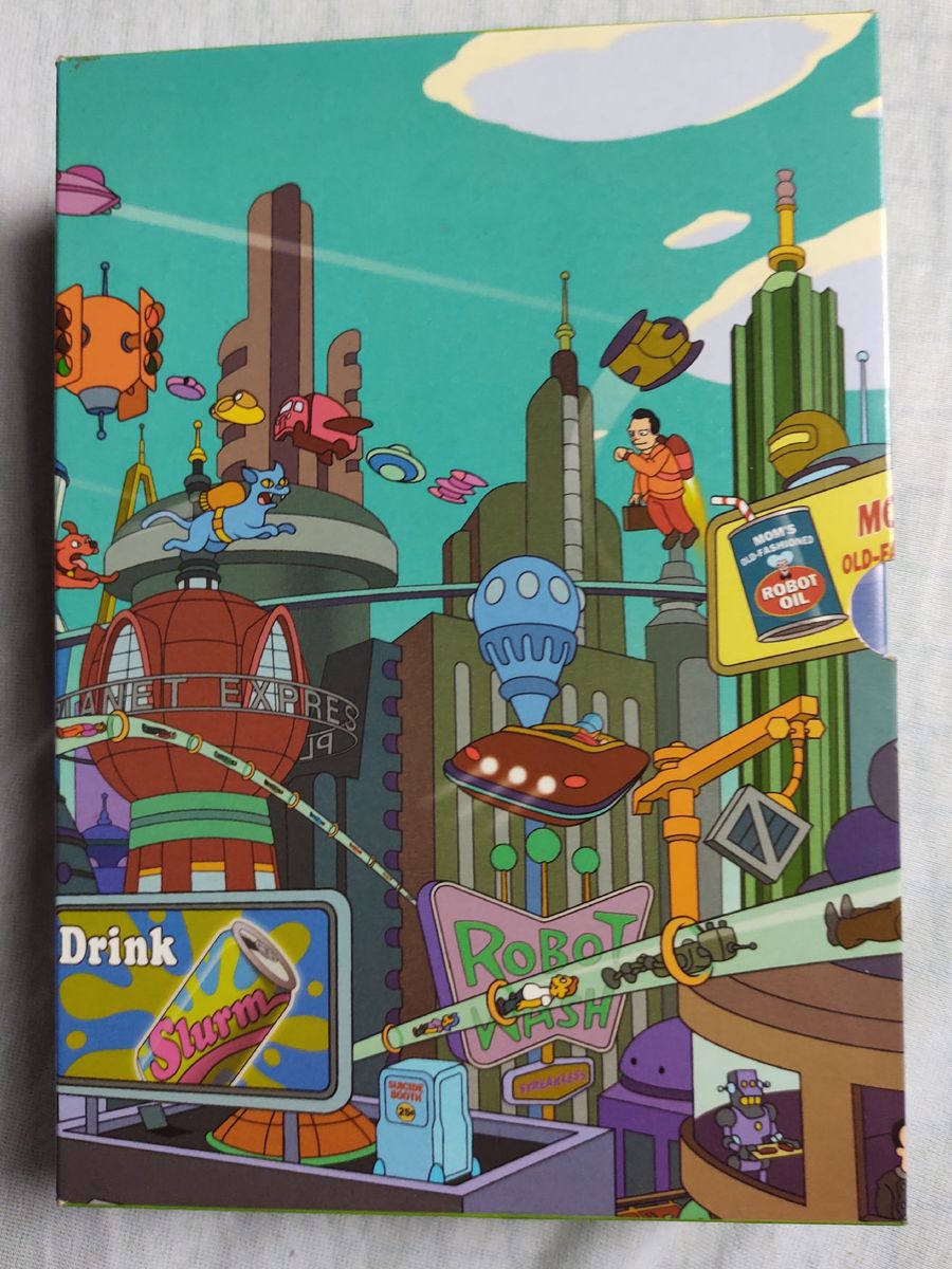 Box Futurama Primeira Temporada Completa | Filme e Série Usado 50703935 ...