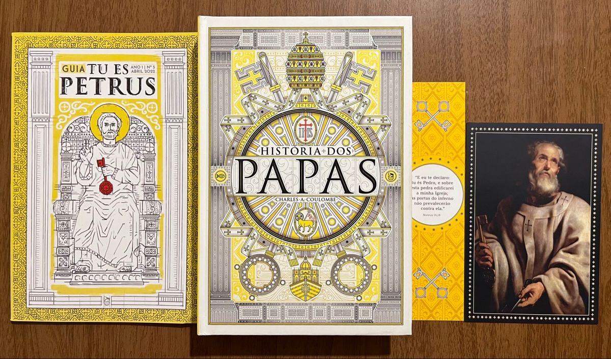 Box História Dos Papas (completo) | Livro Minha Biblioteca Católica ...