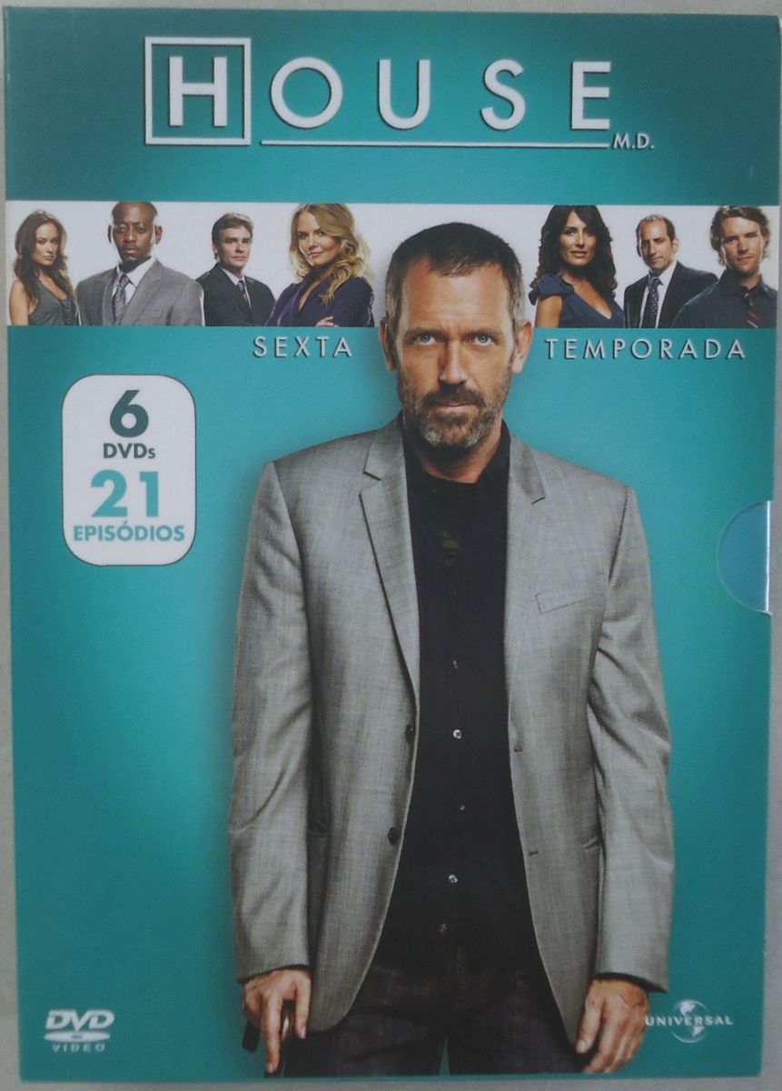 Box House Sexta Temporada, 6 Dvds, 21 Episódios, 2009 | Filme e Série ...