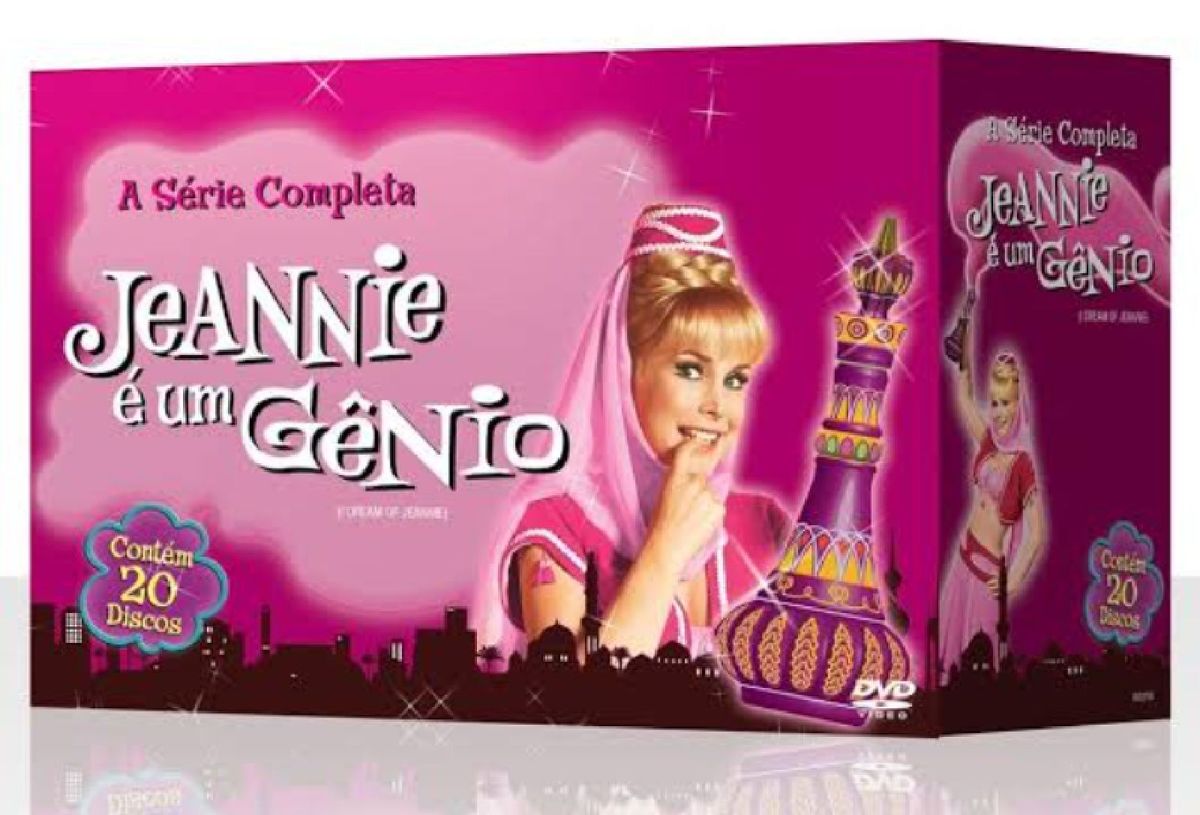 Box "jeannie É Um Gênio" | Filme e Série Original Nunca Usado 72611270 ...