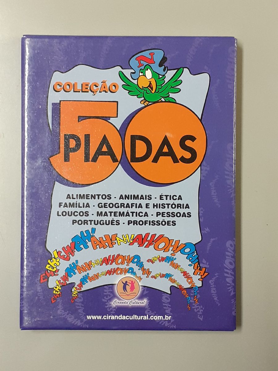 Box Livro Coleção 50 Piadas | Livro Ciranda Cultural Usado 39755810 ...