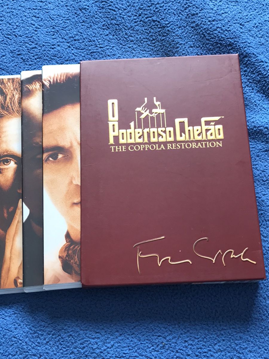 Box Luxo Colecionador O Poderoso Chefão | Filme e Série O Poderoso ...