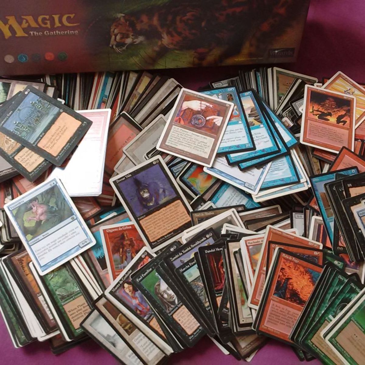 Box Magic The Gathering (1097 Cards) | Jogo de Tabuleiro Magic The ...