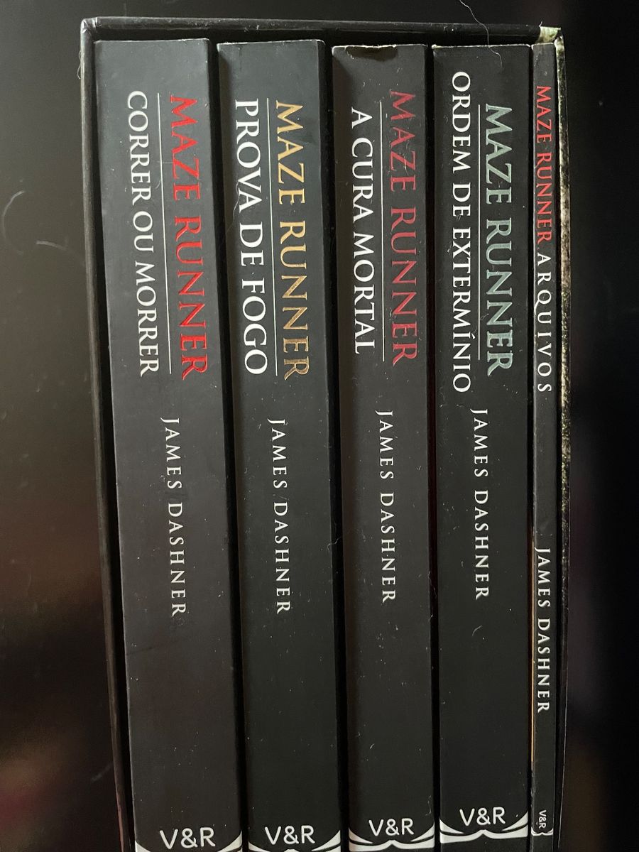 Box Maze Runner 5 Livros | Livro Usado 82298743 | enjoei