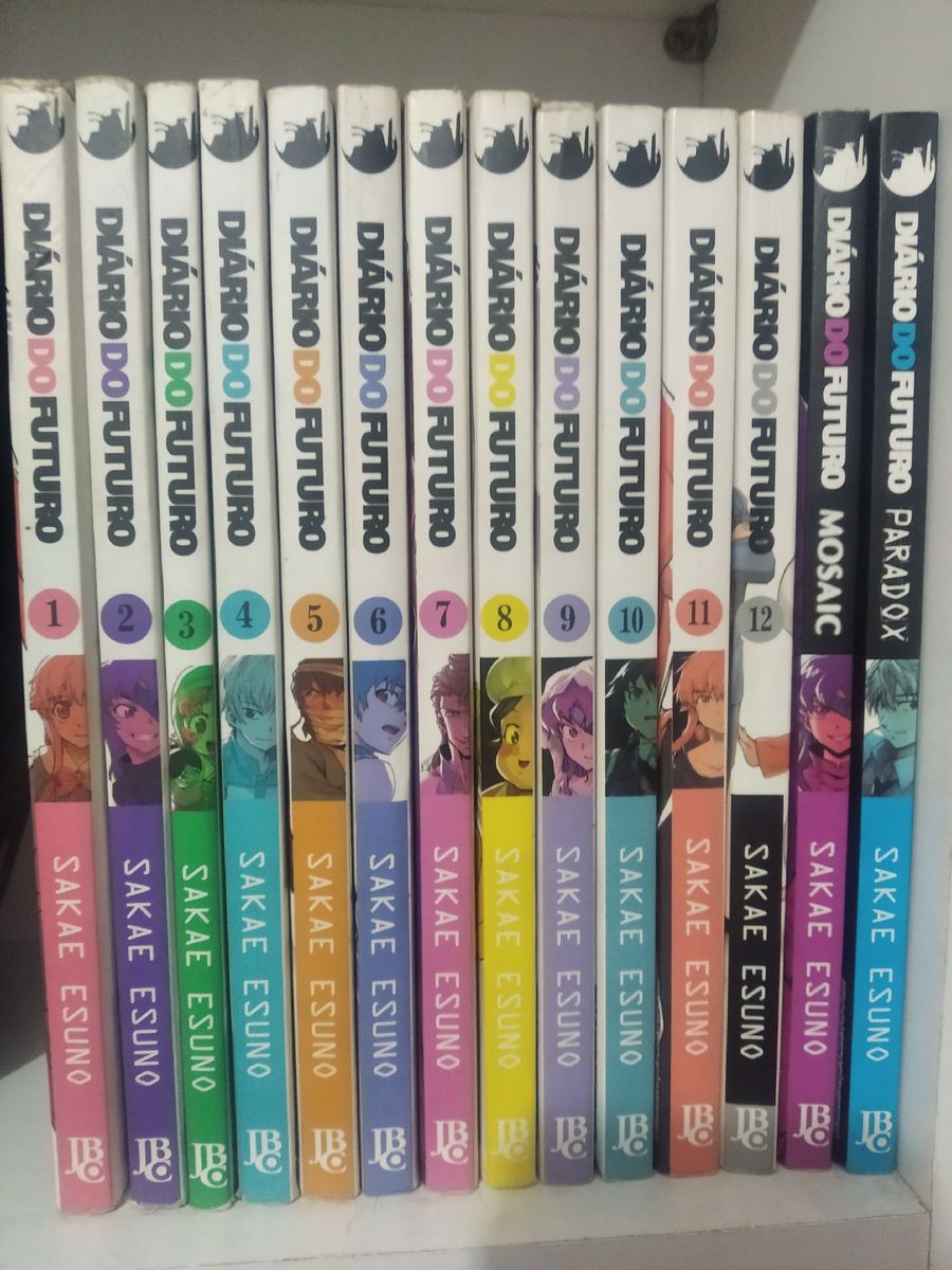 Box - Mirai Nikki Completo + Mirai Nikki Paradox | Livro Jbc Nunca ...