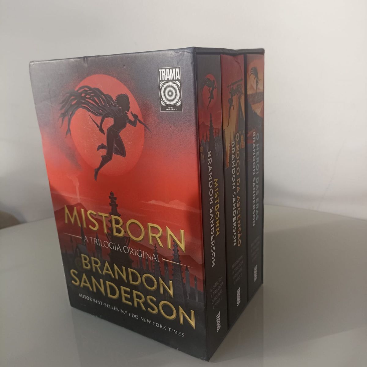 Box Mistborn Primeira Era Trilogia Original Capa Dura | Livro Trama Usado 131506408 | enjoei