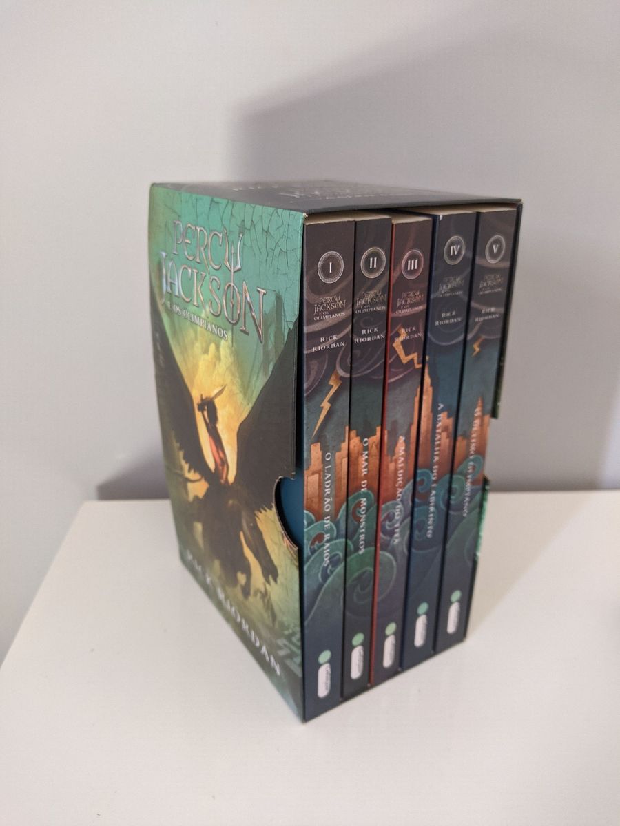 Box Percy Jackson | Livro Intrinseca Usado 74610686 | enjoei