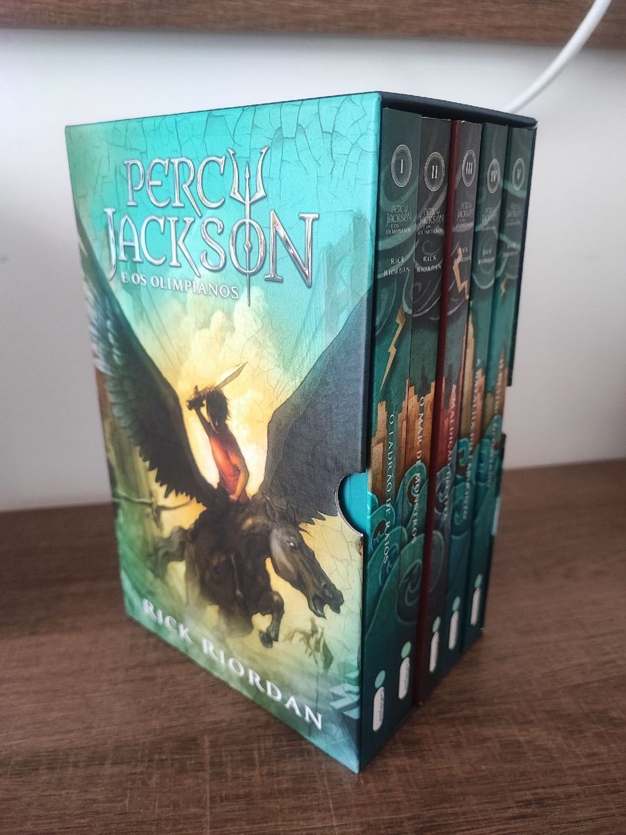 Box Percy Jackson e Os Olimpianos Novo | Livro Intrínseca Nunca Usado ...