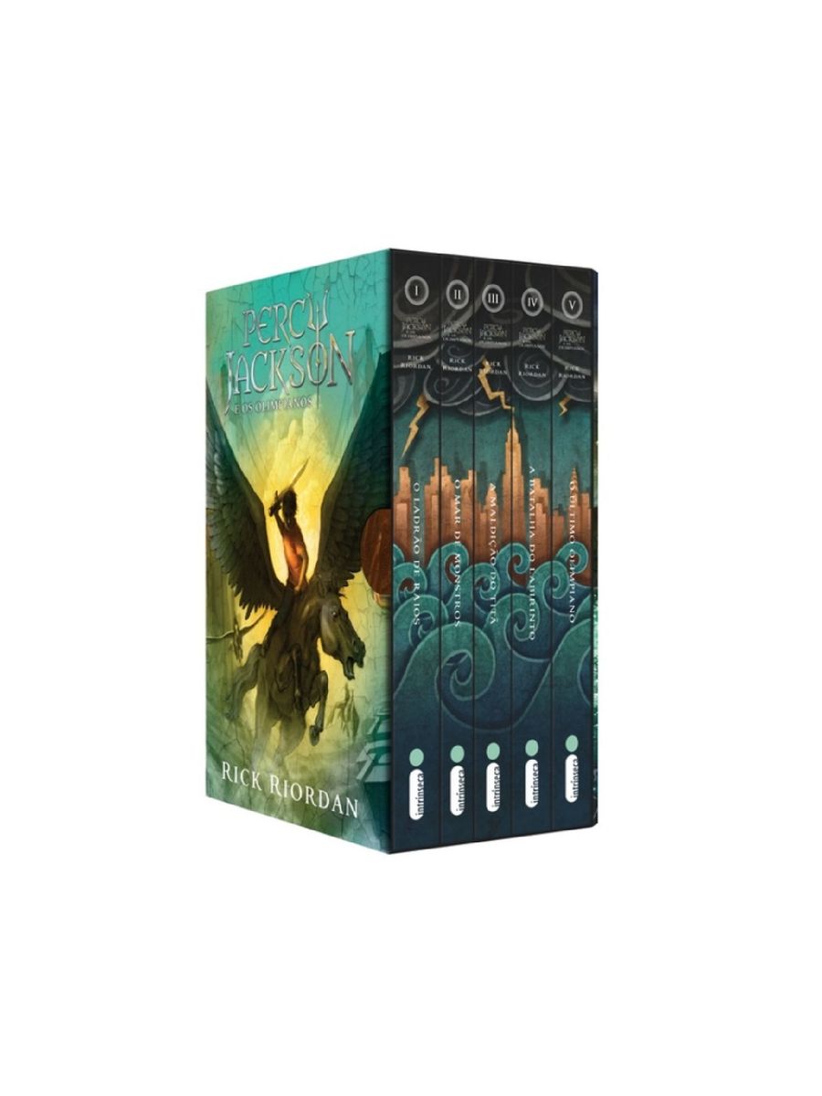 Box Percy Jackson e Os Olimpianos | Livro Usado 74933661 | enjoei