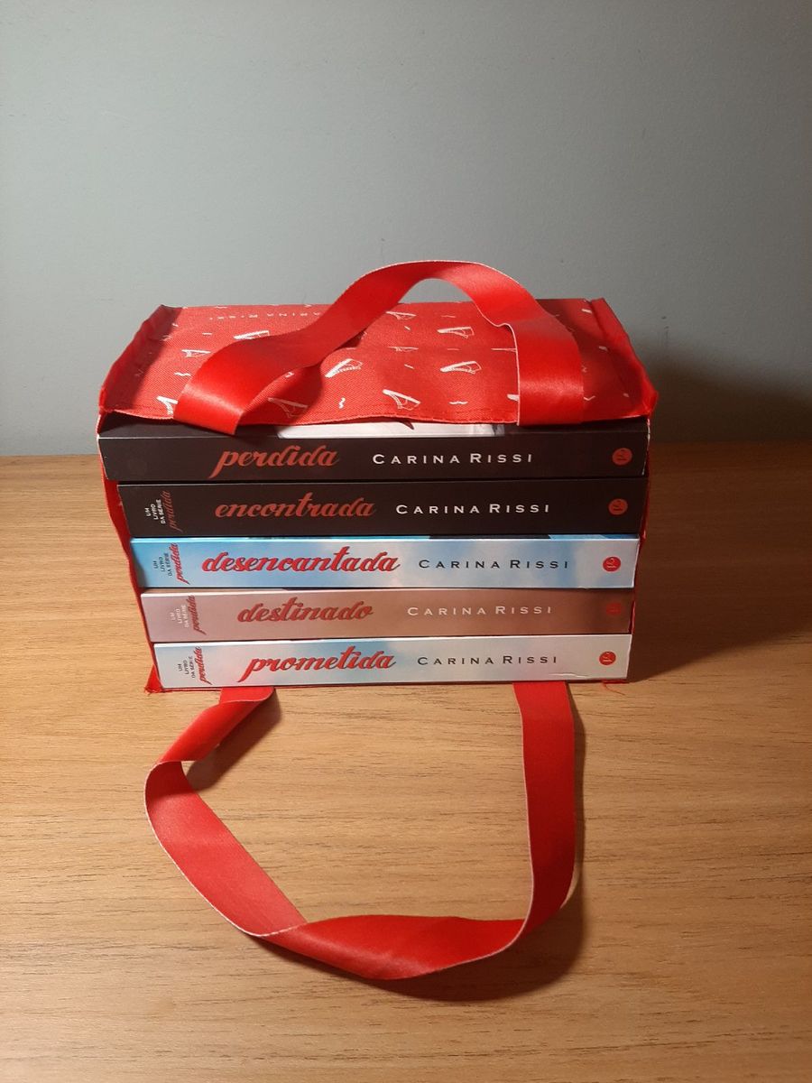Box Perdida Carina Rissi com Sacola | Livro Editora Verus Usado ...