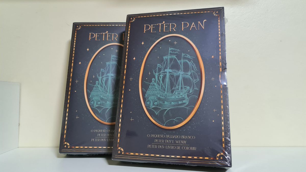 Box Peter Pan - Unidade com 3 Livros + Poster + Marcador | Livro Box ...