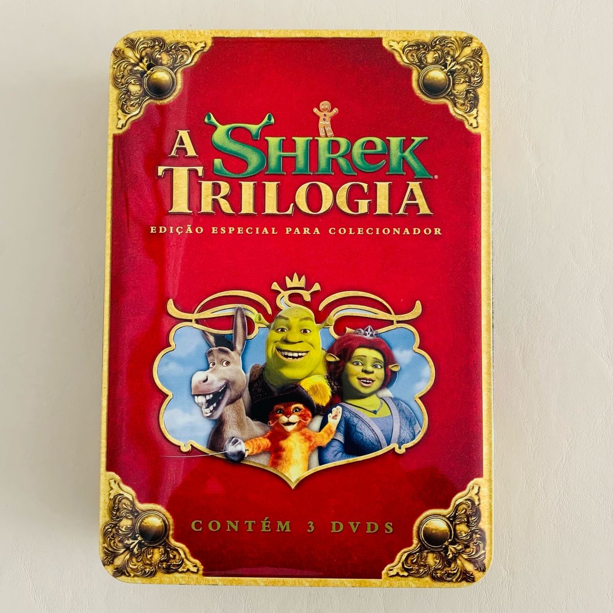 Box Shrek - Trilogia | Filme e Série Dreamworks Usado 76199624 | enjoei