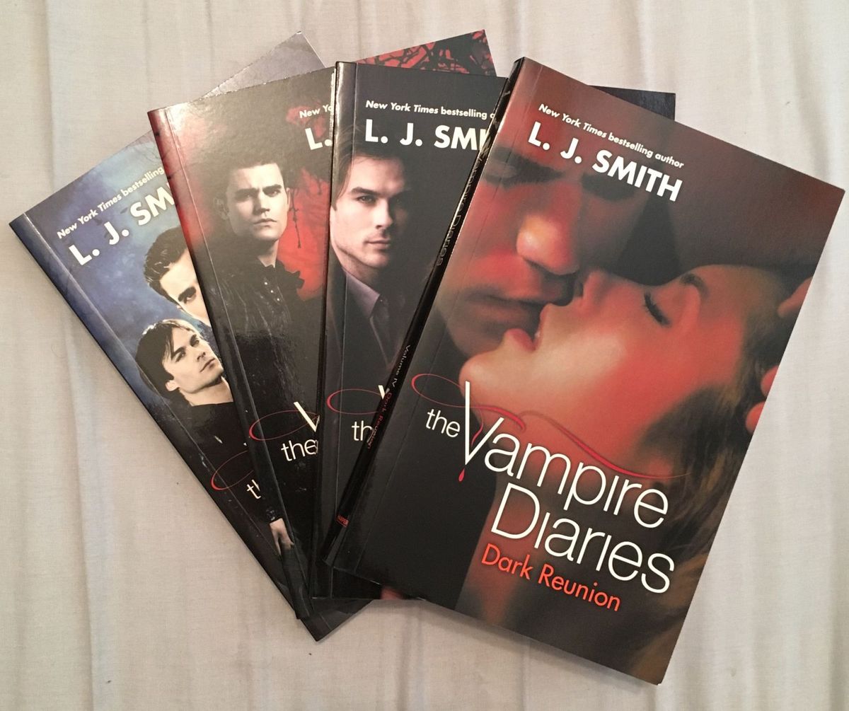 Box The Vampire Diaries | Livro Harper Teen Usado 20607507 | enjoei