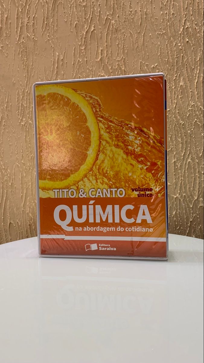 Box Tito e Canto Química | Livro Editora Saraiva Usado 99178495 | enjoei