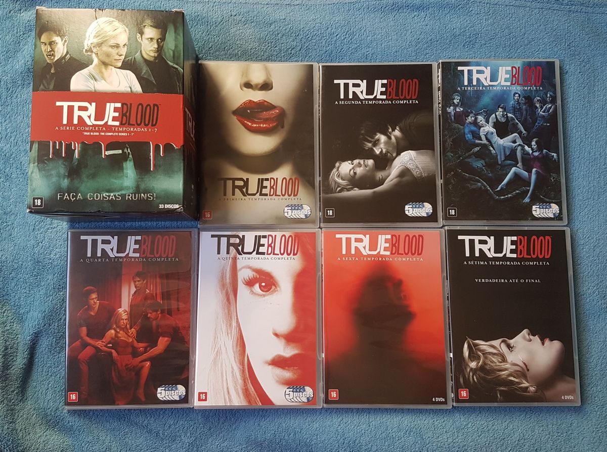 Box True Blood Dvd | Filme e Série Dvd Usado 56849492 | enjoei