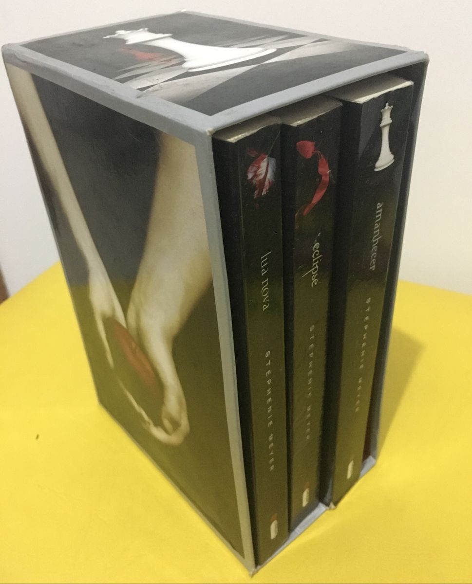 Box Twilight 3 Livros da Saga Crepúsculo Família Cullen | Livro ...