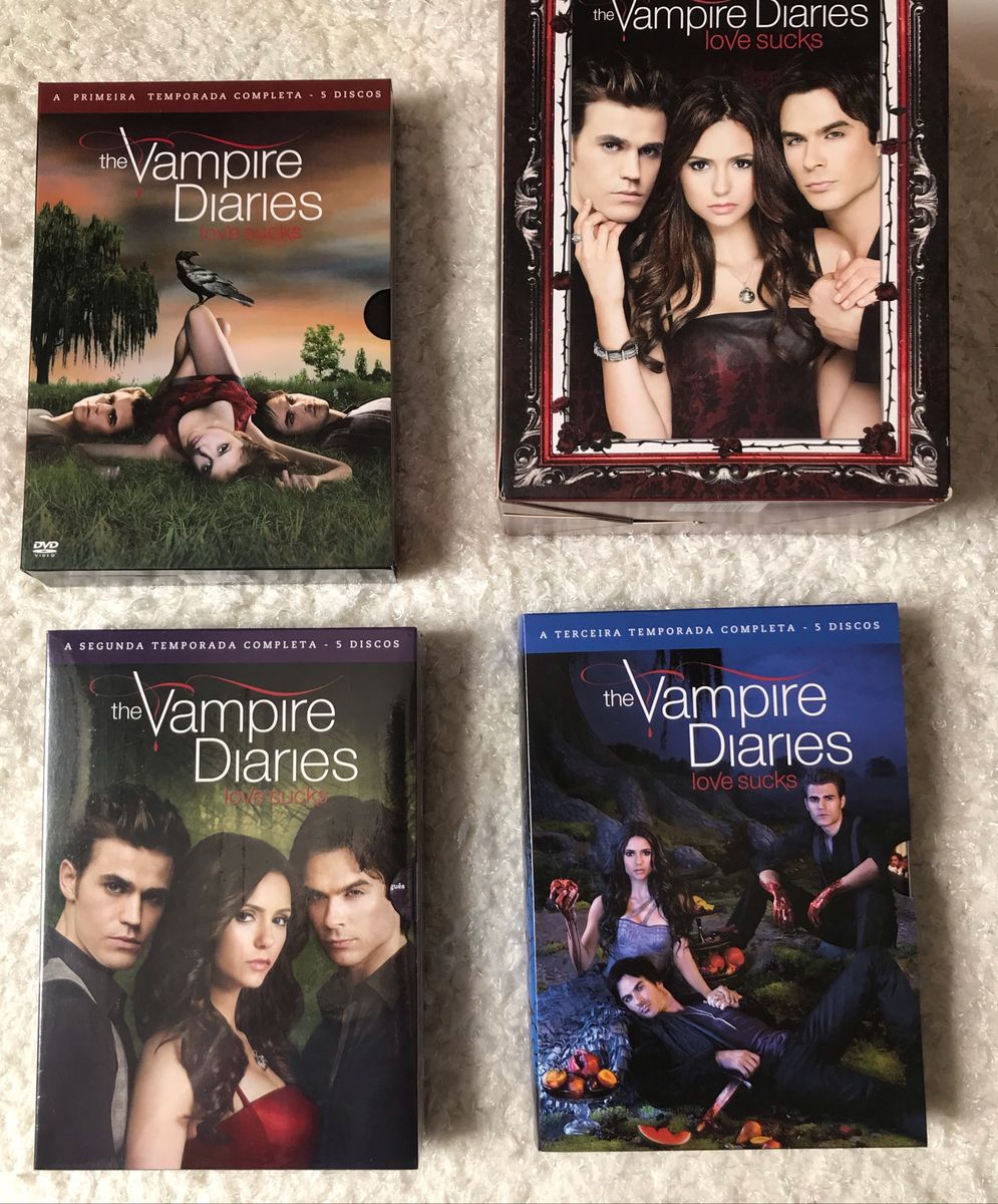 Box Vampire Diaries | TV e Display Warner Home Video Usado 38922878 ...
