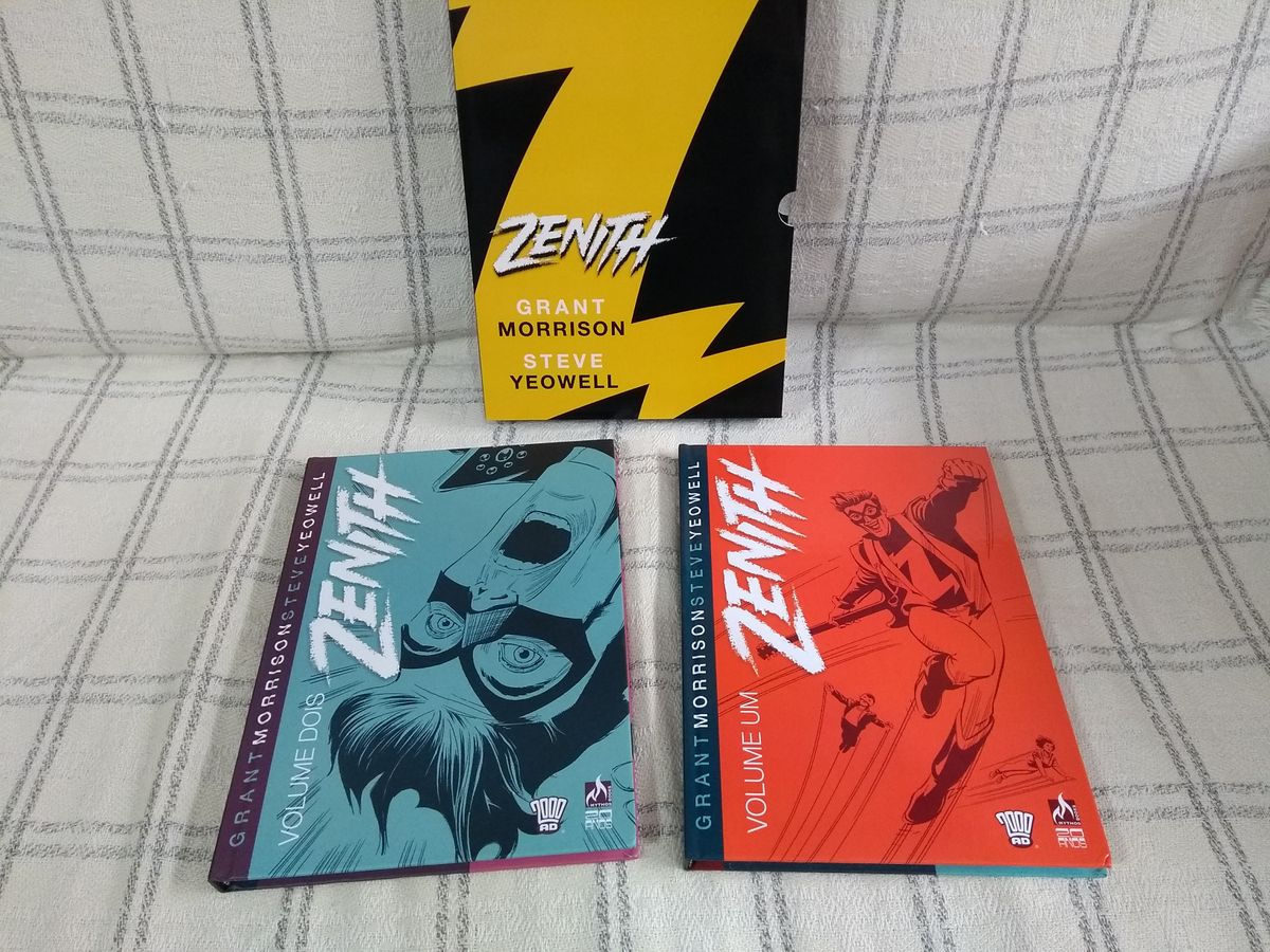 Box Zenith Grant Morrison, Completo Volumes 1 e 2 | Livro Mythos ...