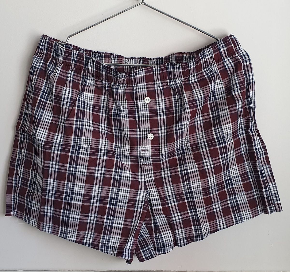 Boxer Xadrez Nova | Produto Masculino H&M Nunca Usado 80644124 | enjoei