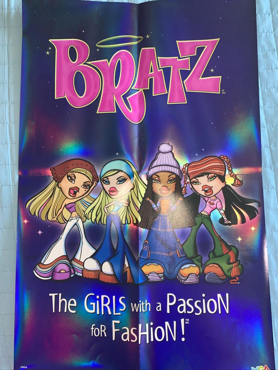 Bratz Poster Oficial Holográfico 20th Anniversary Holográfico ...