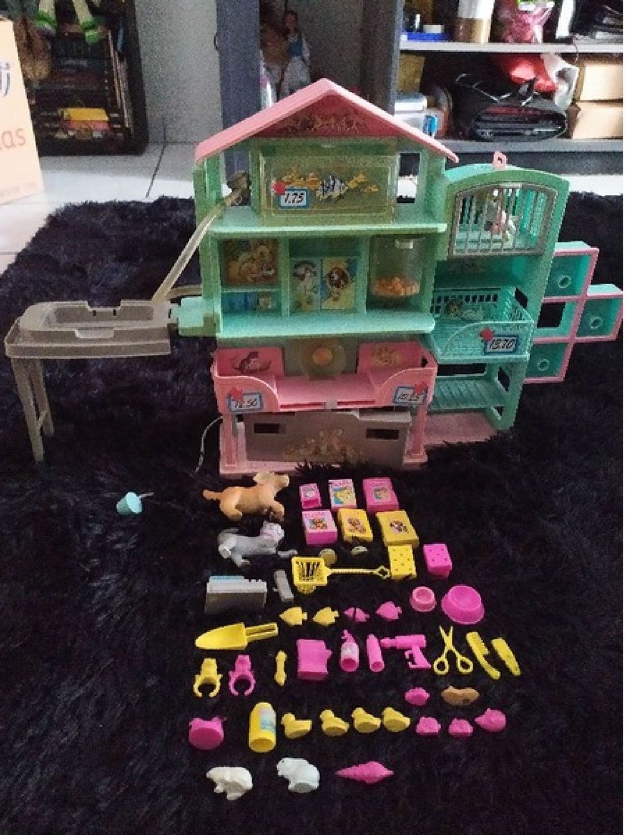 Brinquedo Barbie Posh Pets Sweet Sounds Pet Shop Mattel 2002 ...