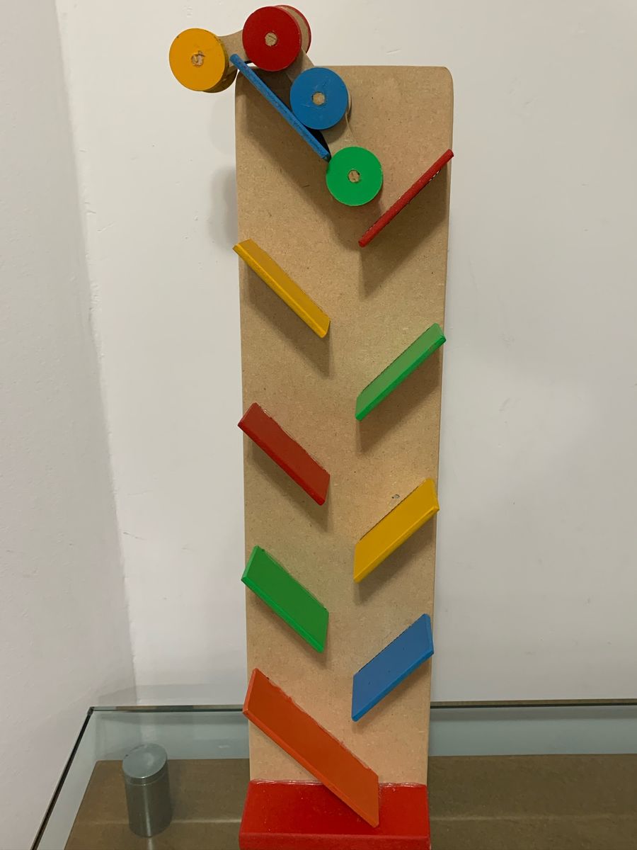 Brinquedo Educativo de Madeira Pista Maluga Zig Zag 66164225 | enjoei