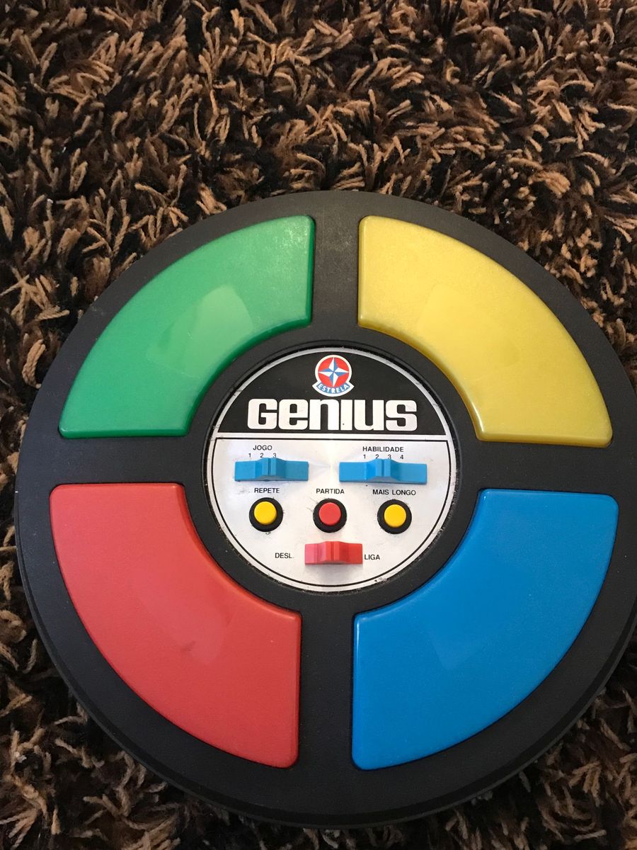 Brinquedo Genius, da Estrela. Quase Novo | Brinquedo Estrela Usado ...