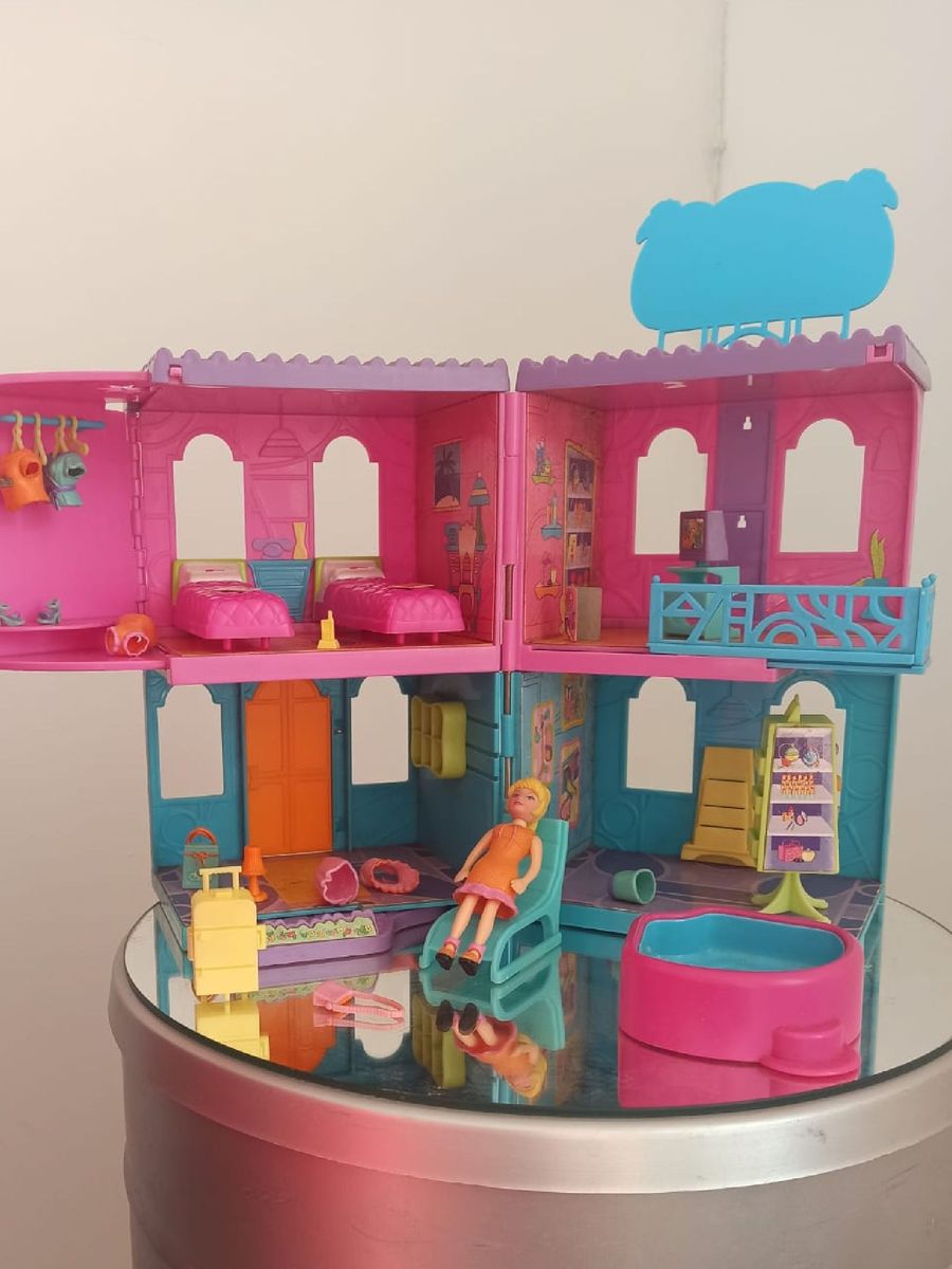 Brinquedo Hotel da Polly Pocket Mattel | Brinquedo Mattel Usado ...