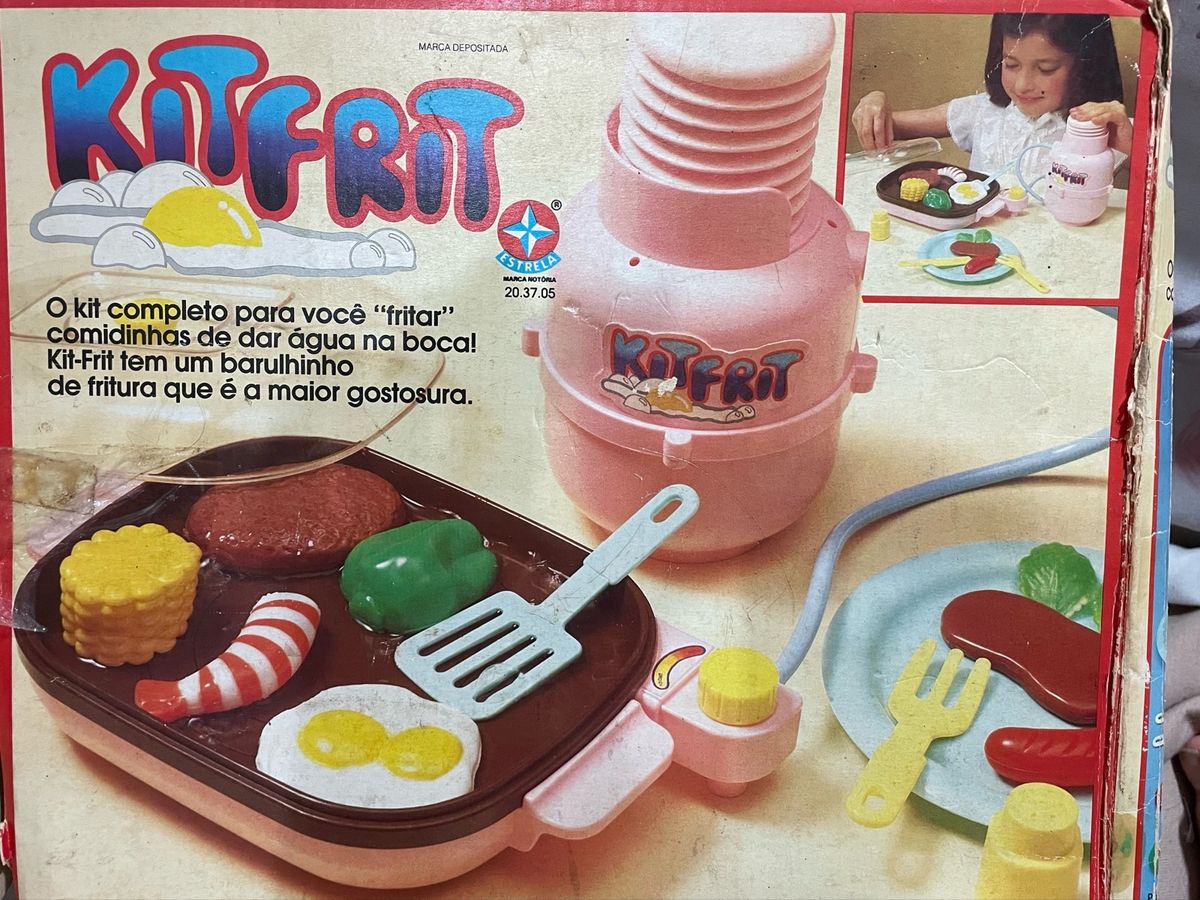 Brinquedo Kit Frit Anos 80 | Brinquedo Estrela Usado 66831745 | enjoei