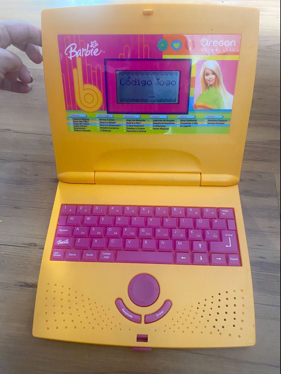 Brinquedo Laptop da Barbie Oregon | Brinquedo Oregon Usado 83020043 ...